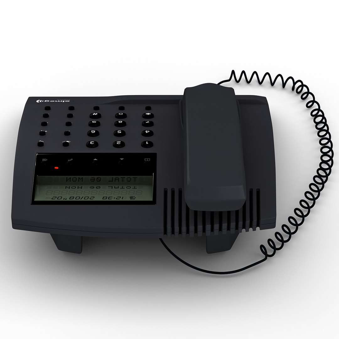 3d Max Ip Telephone Elmeg Ip290