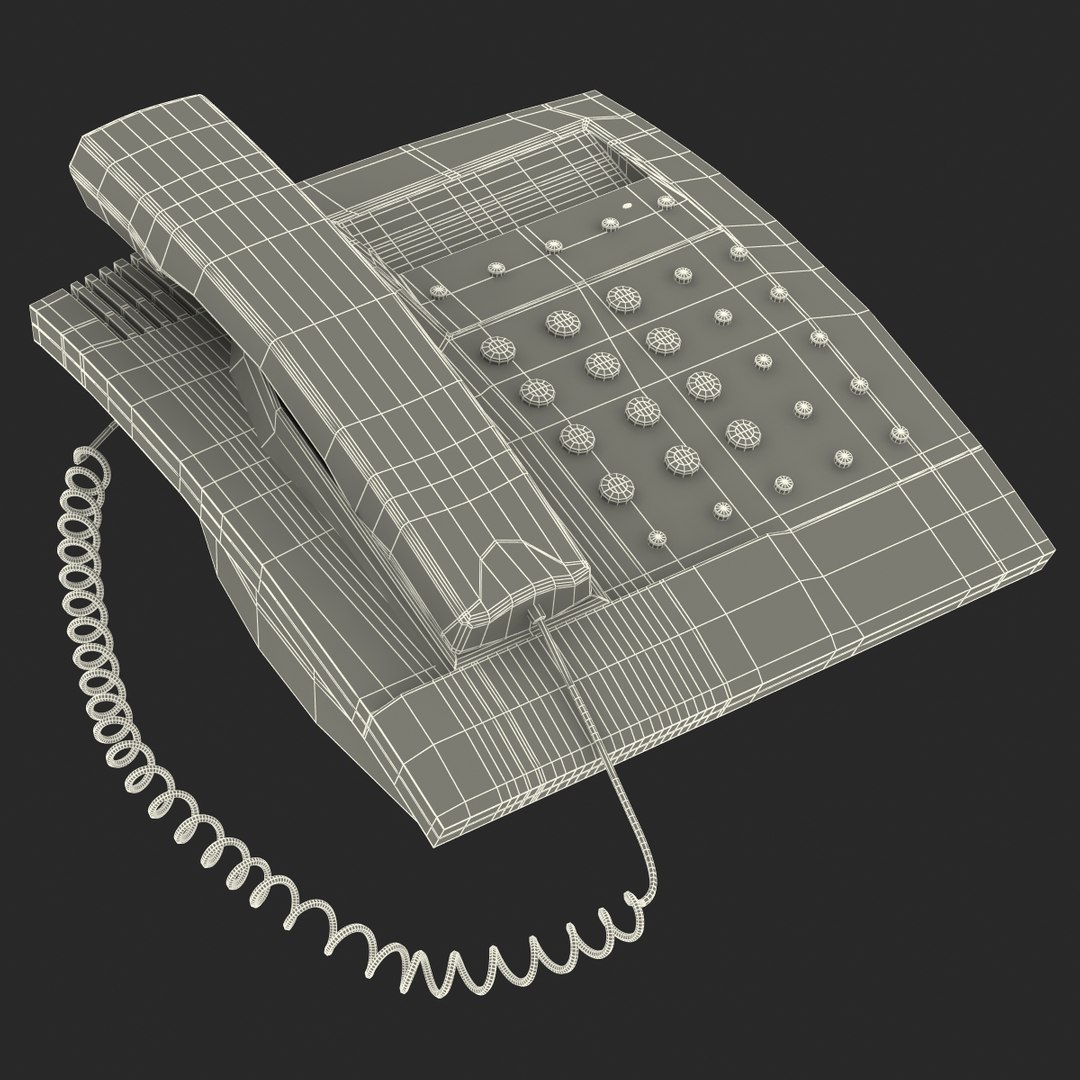 3d Max Ip Telephone Elmeg Ip290