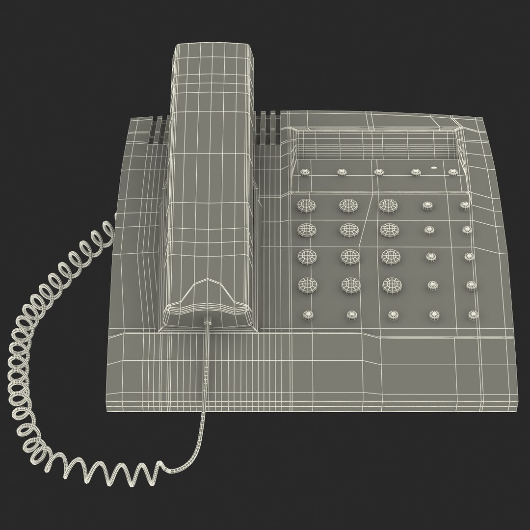 3d Max Ip Telephone Elmeg Ip290