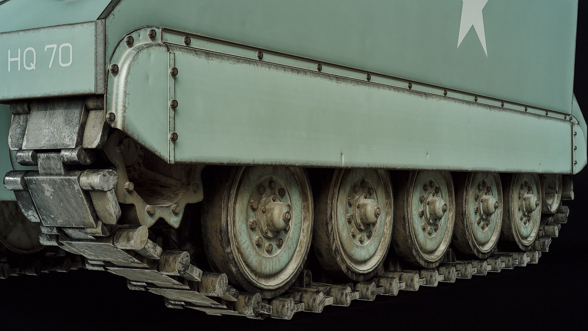 M132 Zippo Armored Flamethrower PBR 3D - TurboSquid 2142046