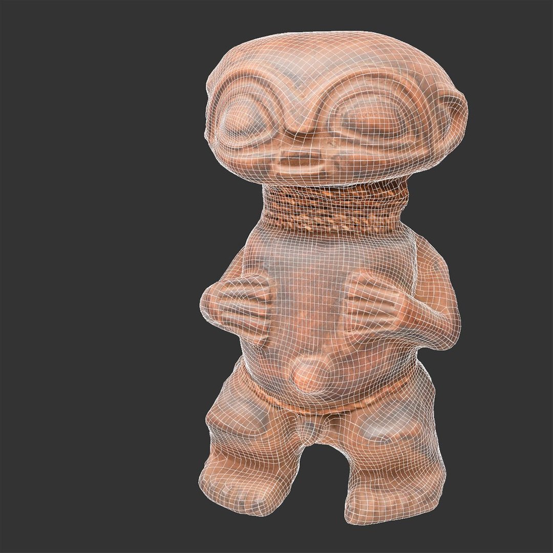 3d Model Male Female African Statues