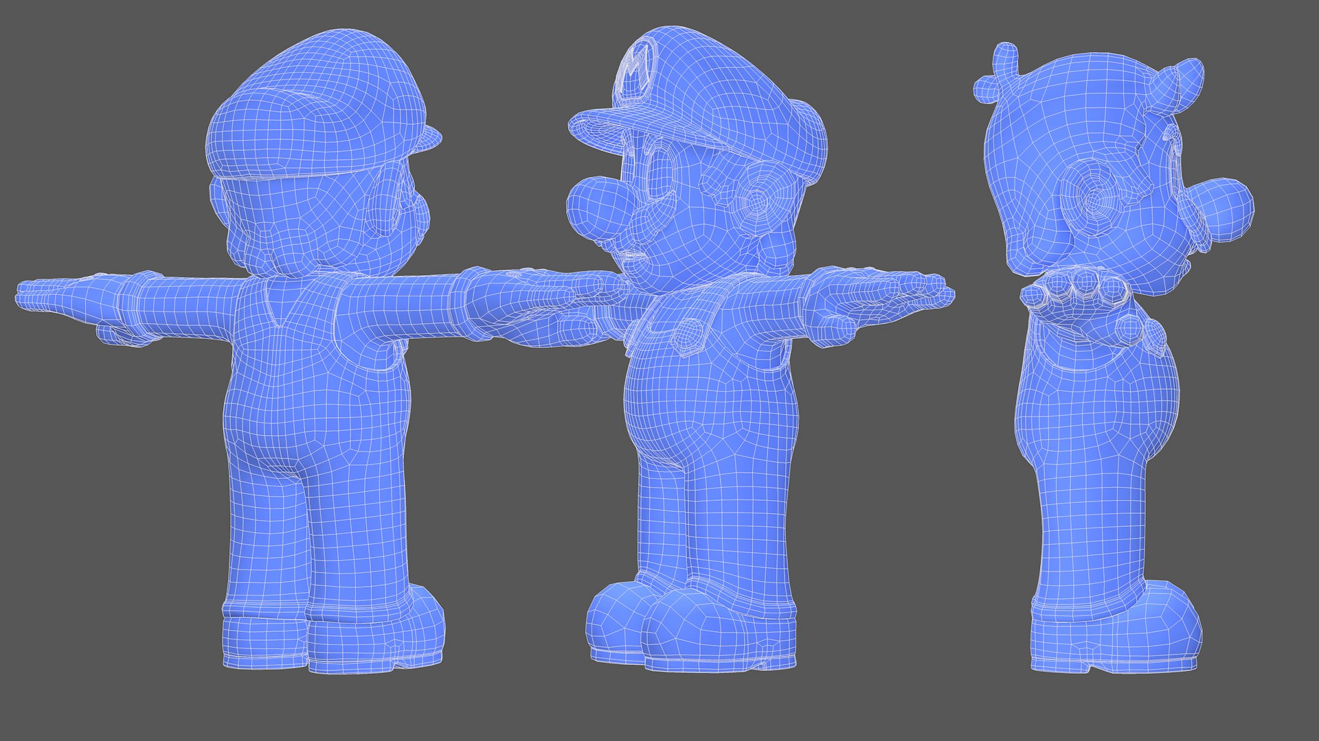 Super Mario Character Circuit Special Kart Vehicle Collection 3D model ...