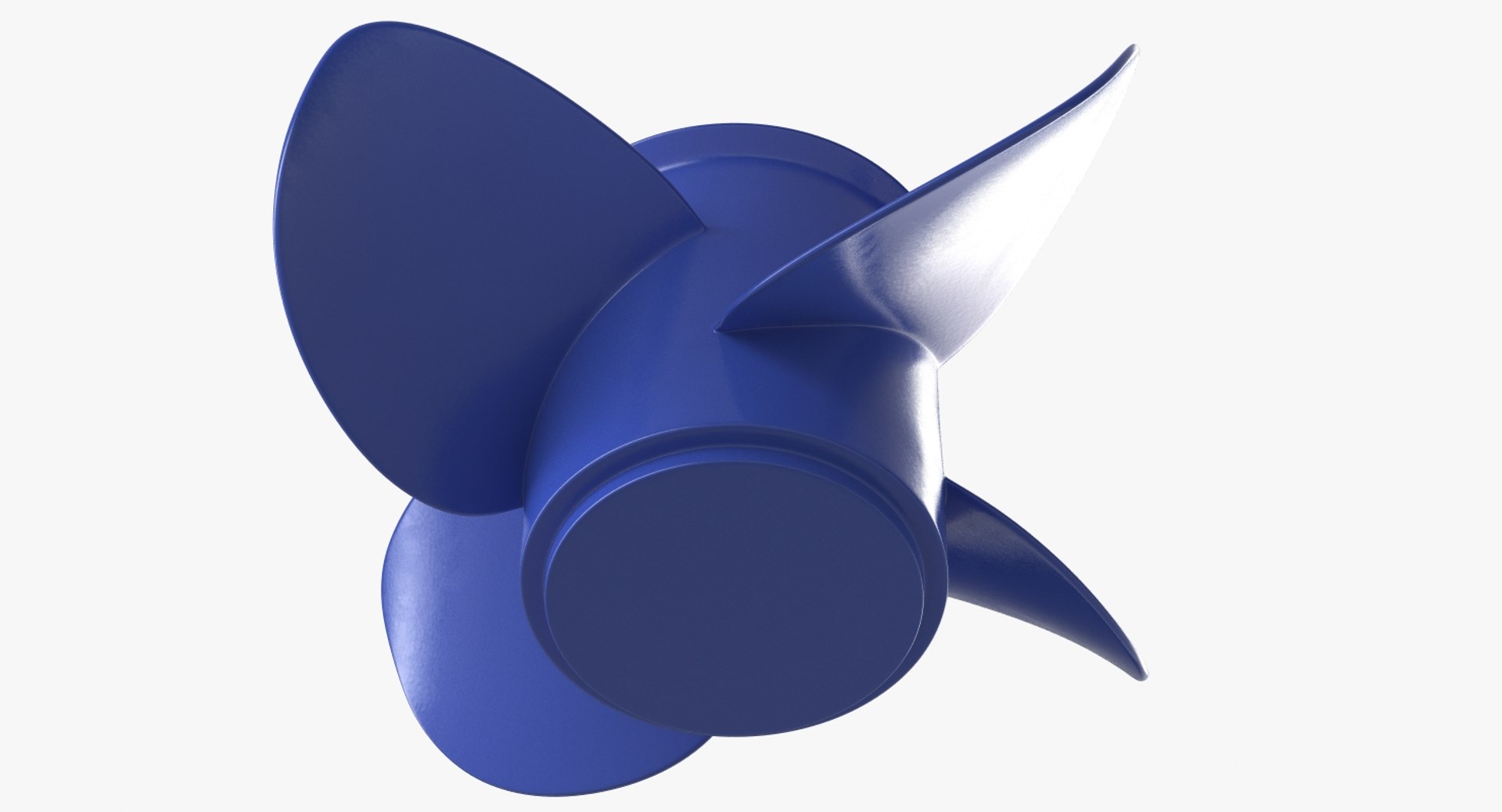 3d boat propeller model