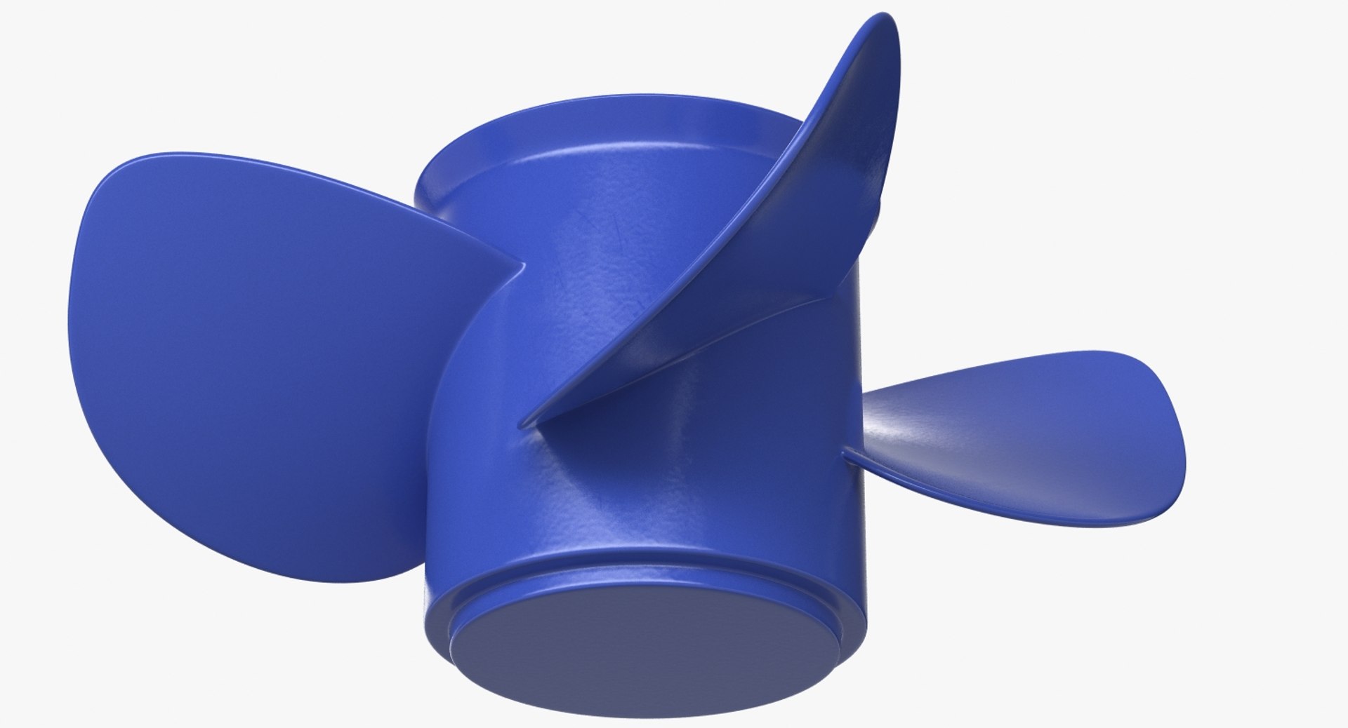 3d boat propeller model