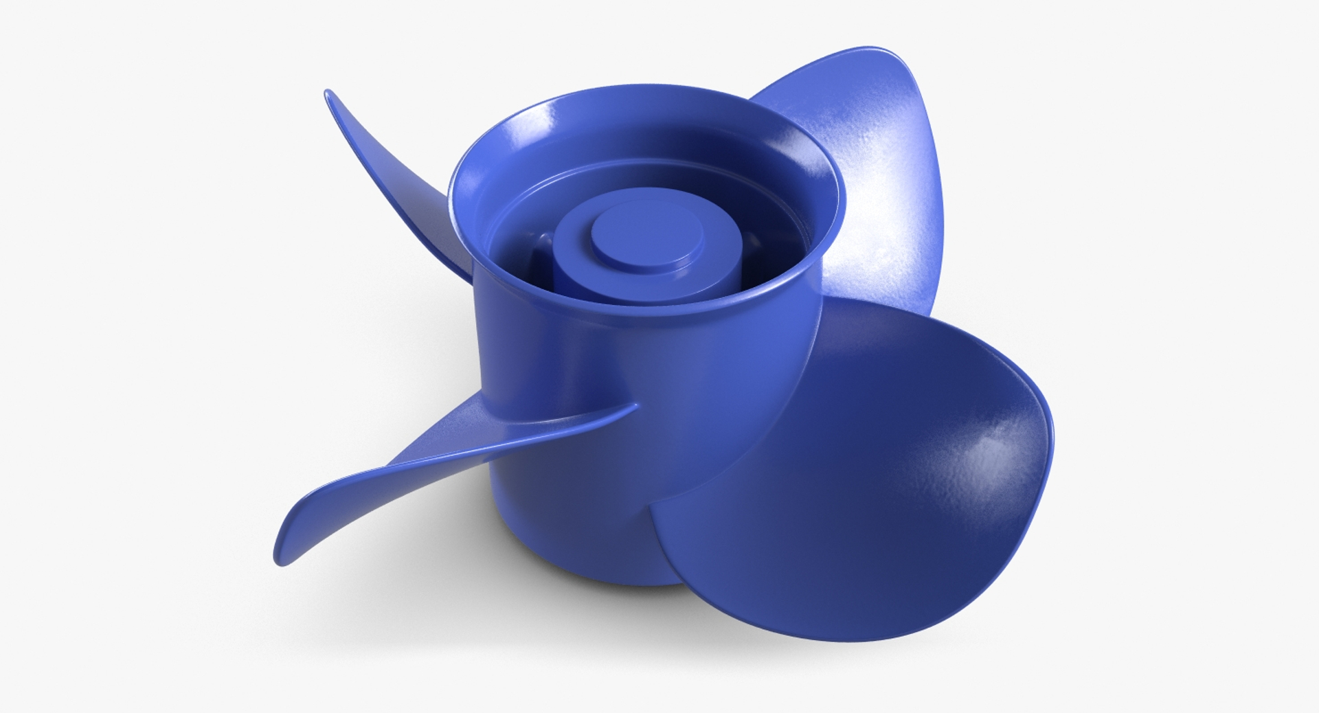 3d boat propeller model