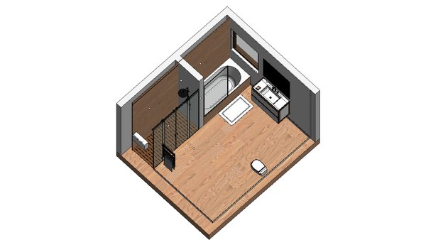 modelo 3d Colección completa de baño Revit - TurboSquid 1967561