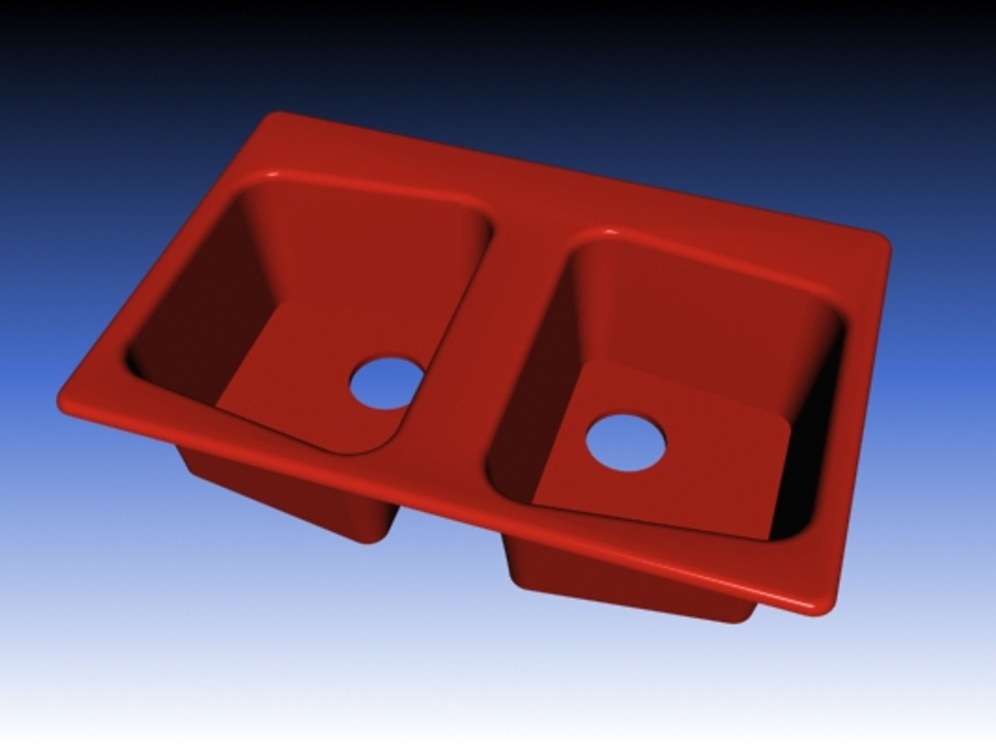 3d Model Kitchen Sink