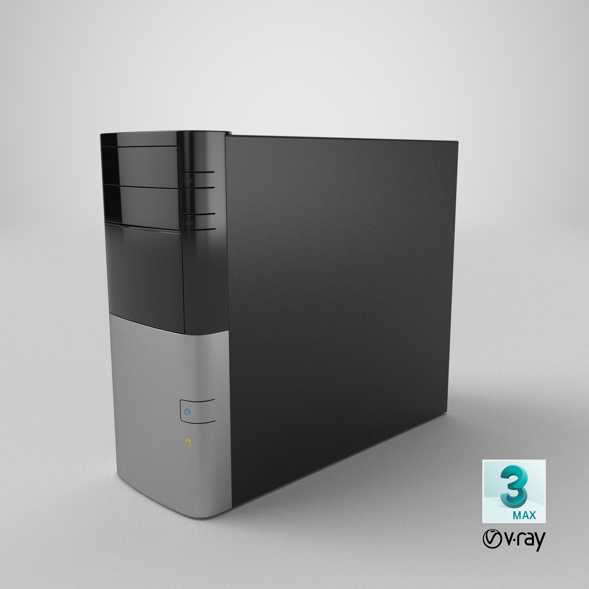 Realistic pc case enlight 3D model - TurboSquid 1693814