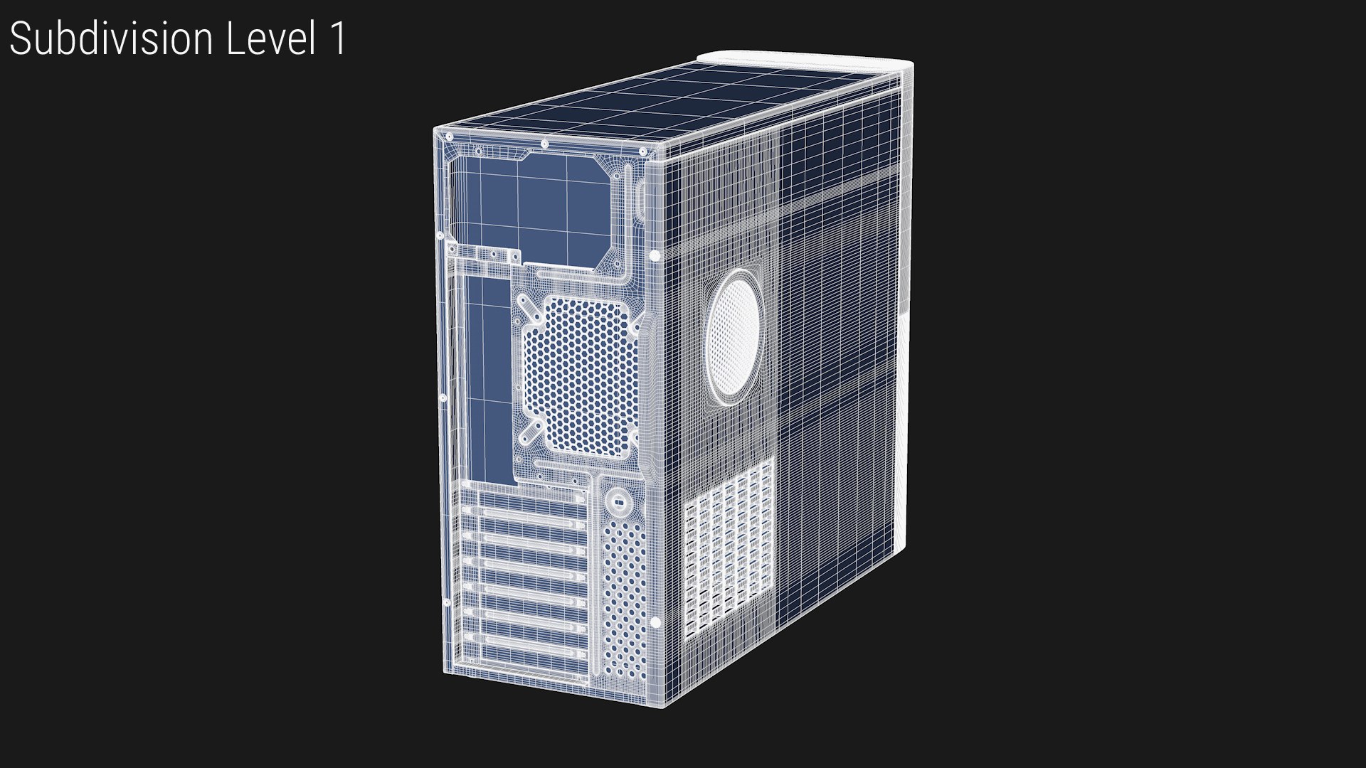 Realistic pc case enlight 3D model - TurboSquid 1693814