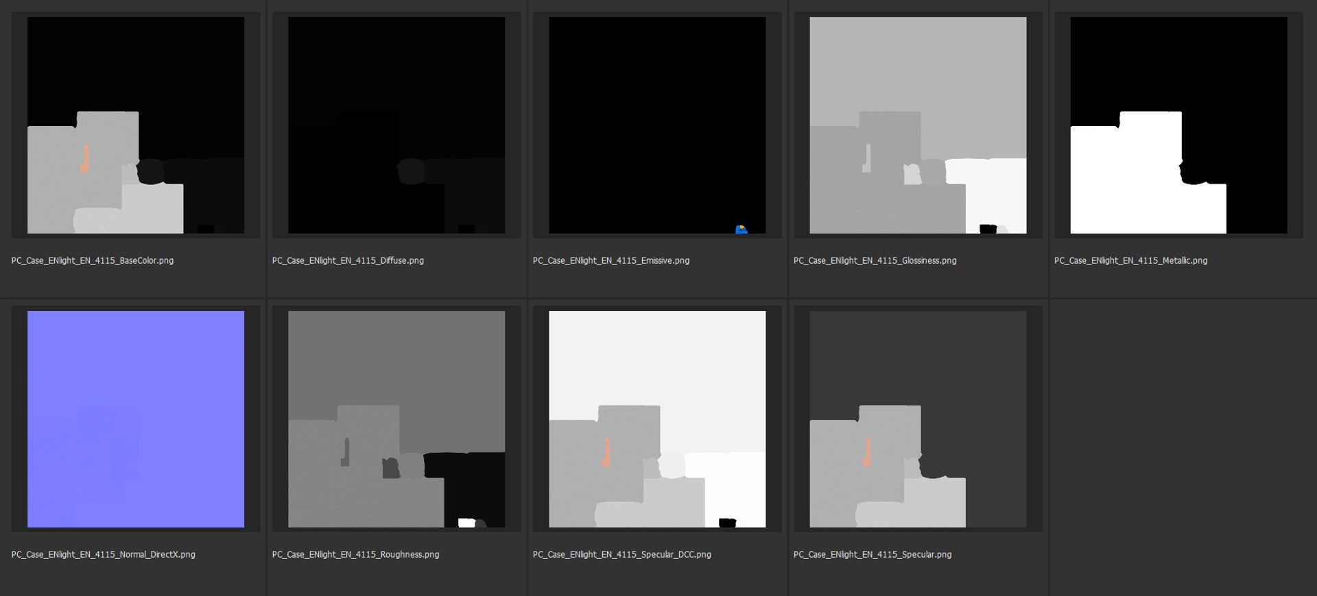 Realistic pc case enlight 3D model - TurboSquid 1693814