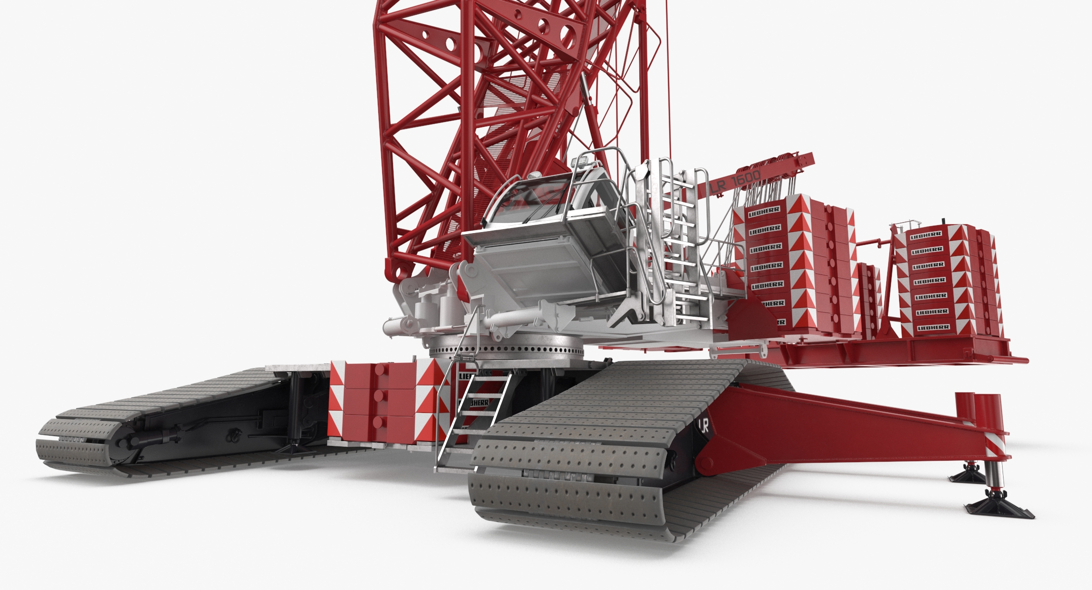 Liebherr lr 1600 2 3D model - TurboSquid 1693771