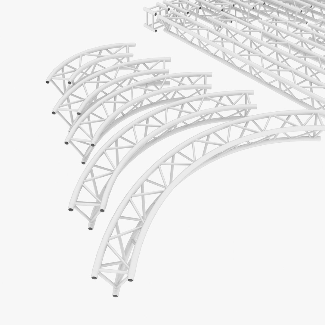 3d Modular Truss Collections Model
