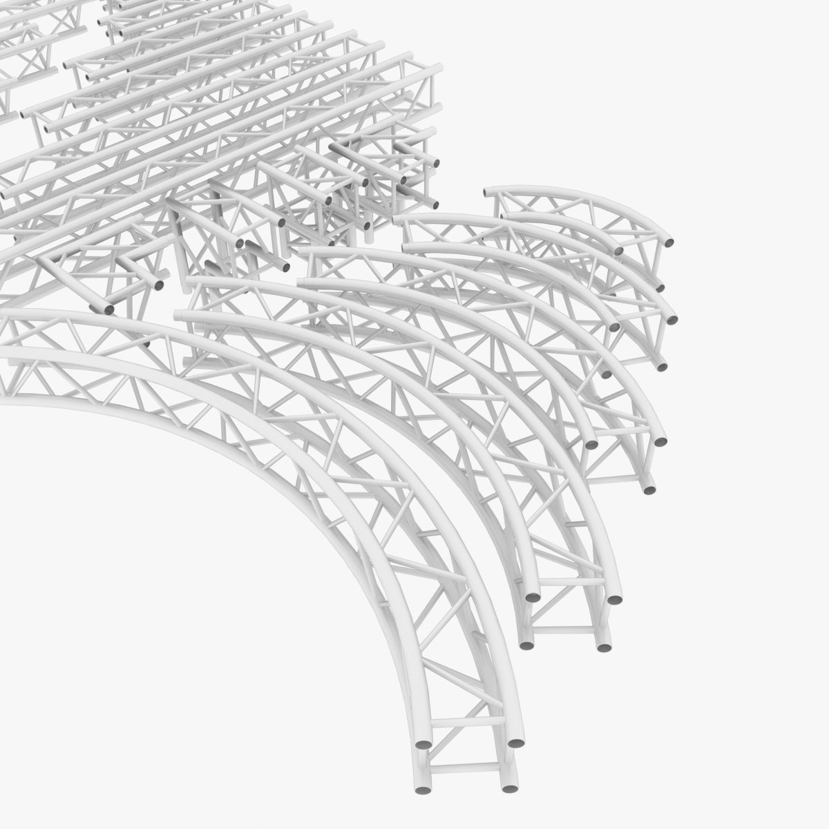 3d modular truss collections model