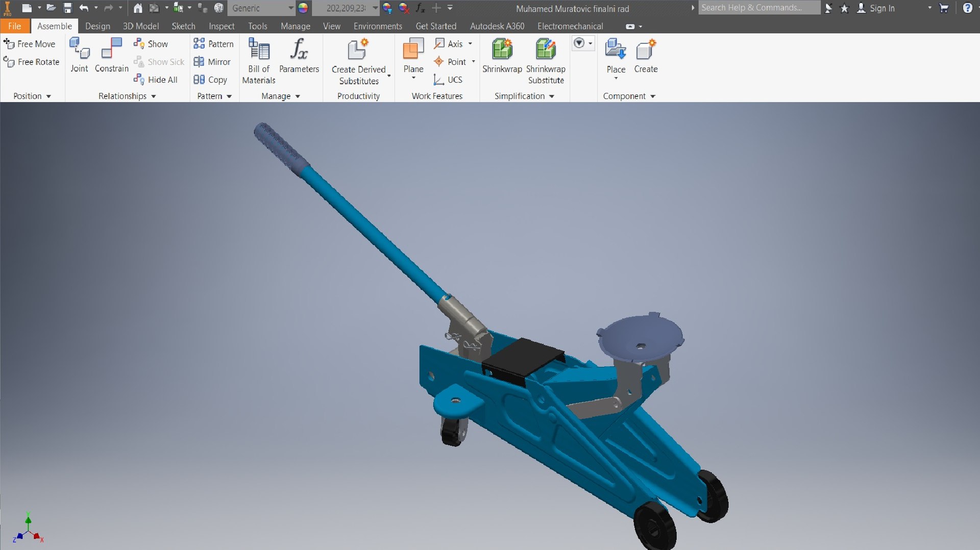 3D Car Jack Design 3d Model - TurboSquid 2317268