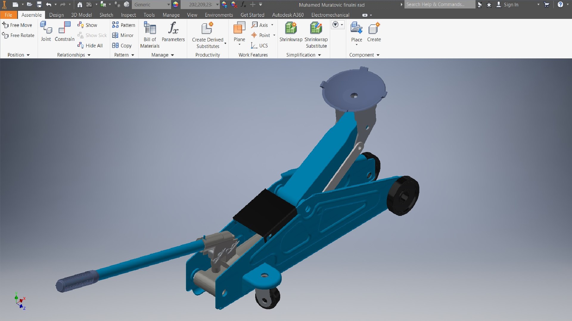 3D Car Jack Design 3d Model - TurboSquid 2317268
