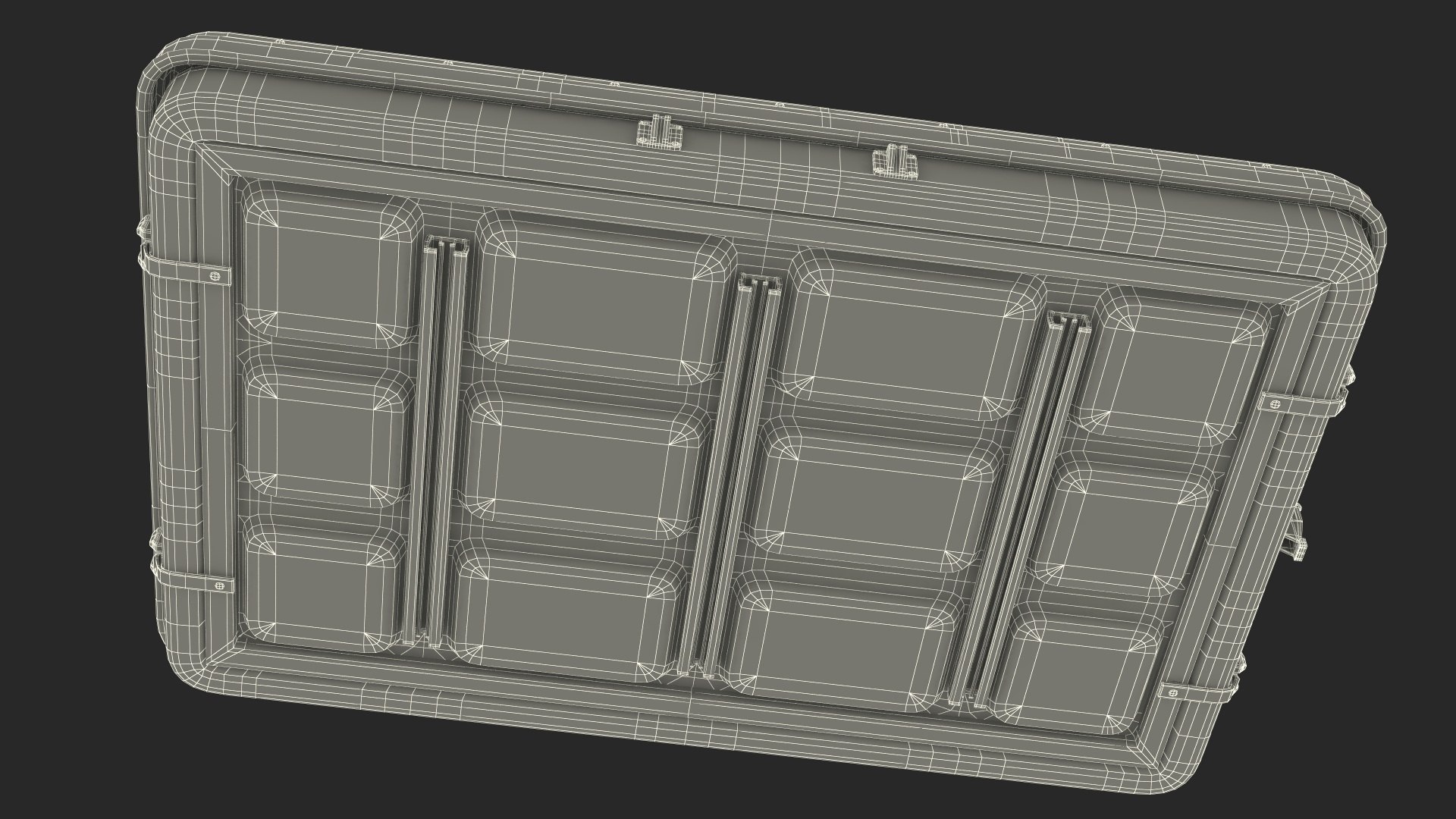 Thule Roof Boxes Collection 3D Model - TurboSquid 2374327