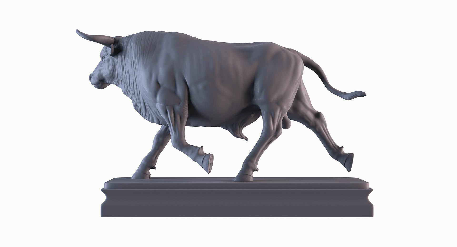 Bull 3D Model - TurboSquid 1744845