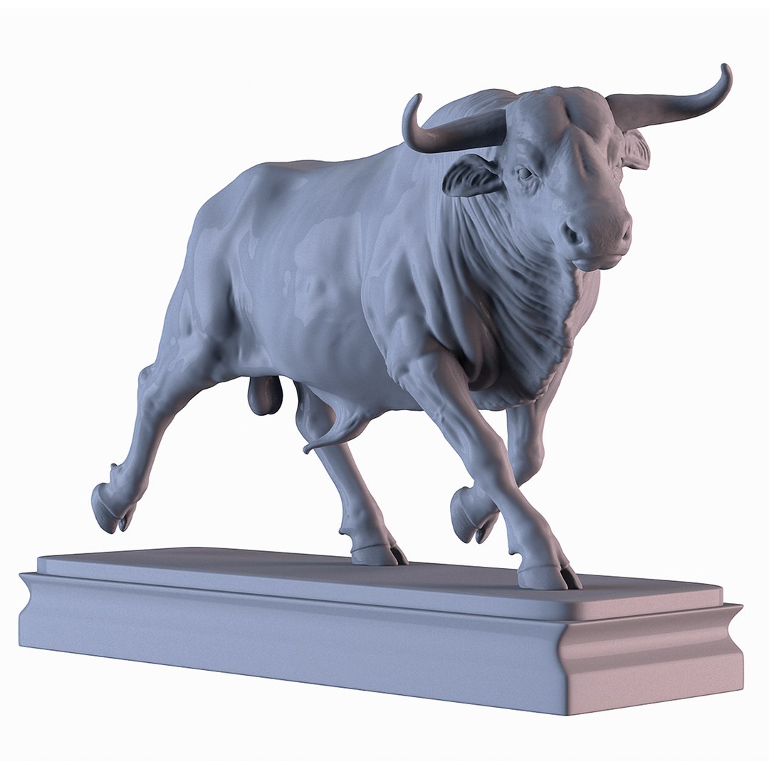 Bull 3D Model - TurboSquid 1744845