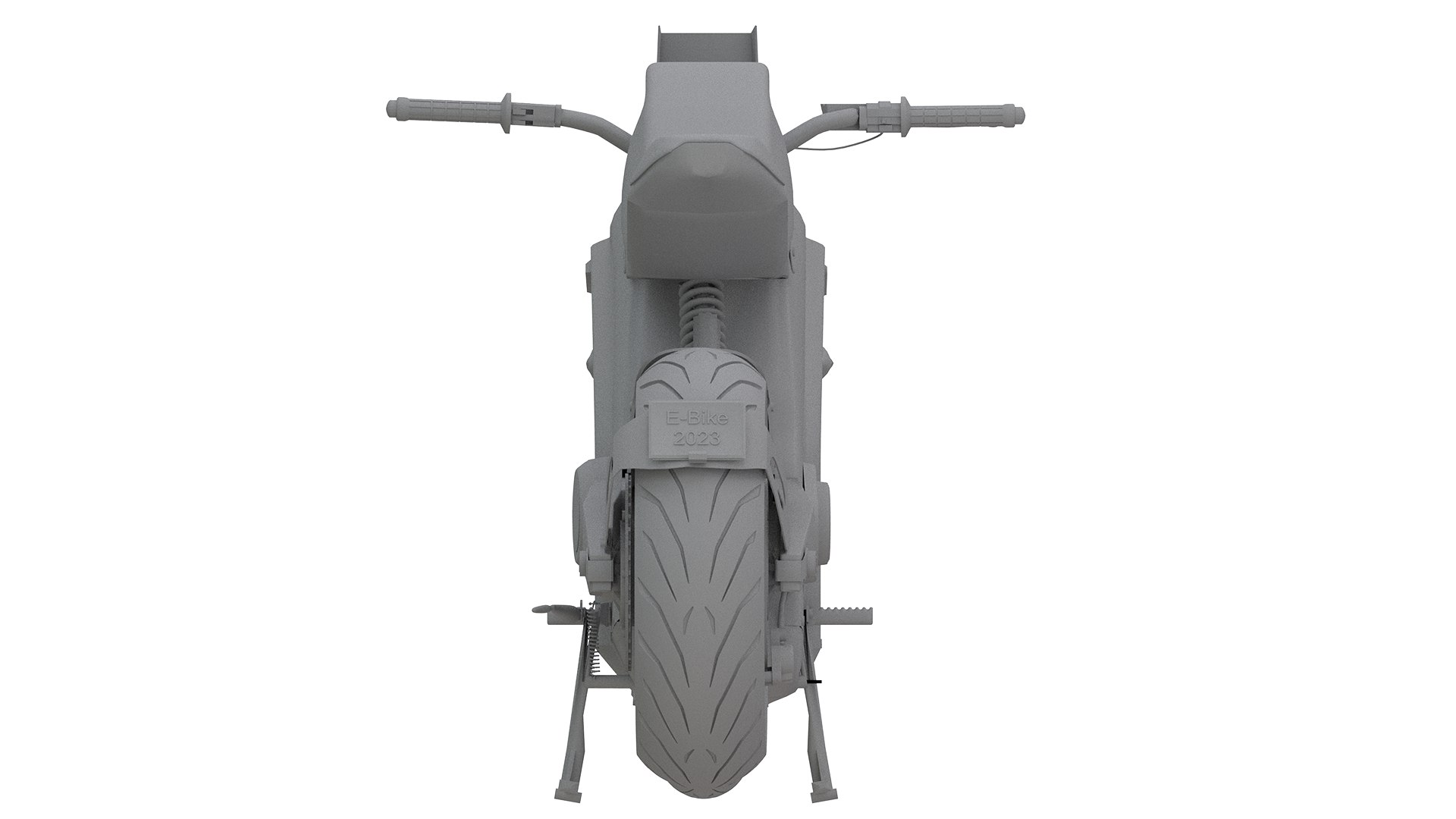 Electric Motor Bike 3D Model - TurboSquid 2006567