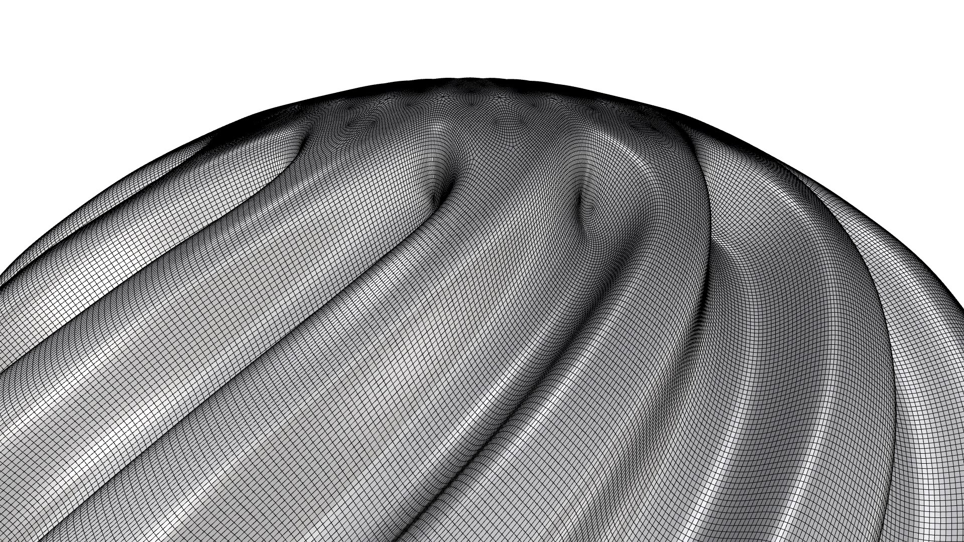 3D Model Twisted Spiral Ball 02 - TurboSquid 2233121