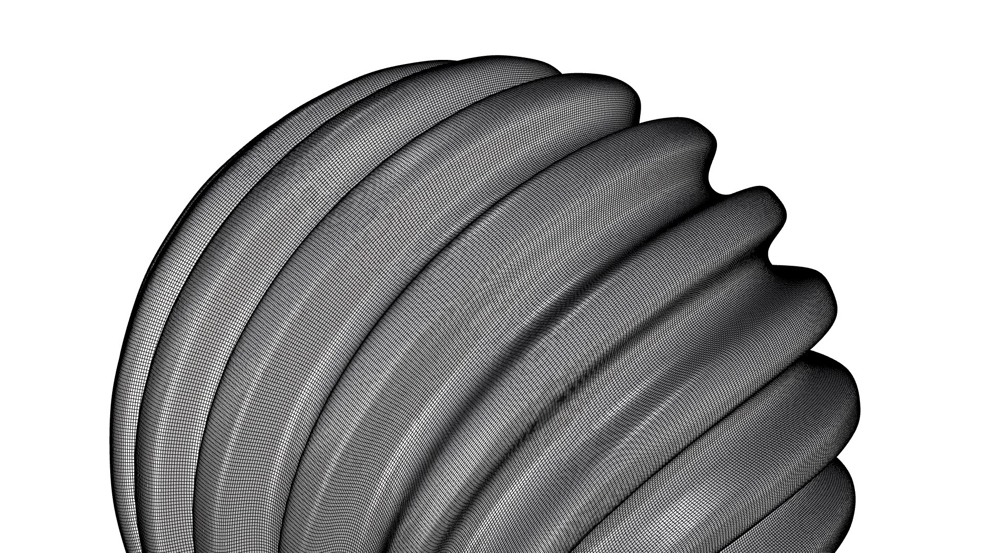3D Model Twisted Spiral Ball 02 - TurboSquid 2233121