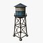 3d Water Tower Model