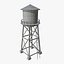 3d Water Tower Model