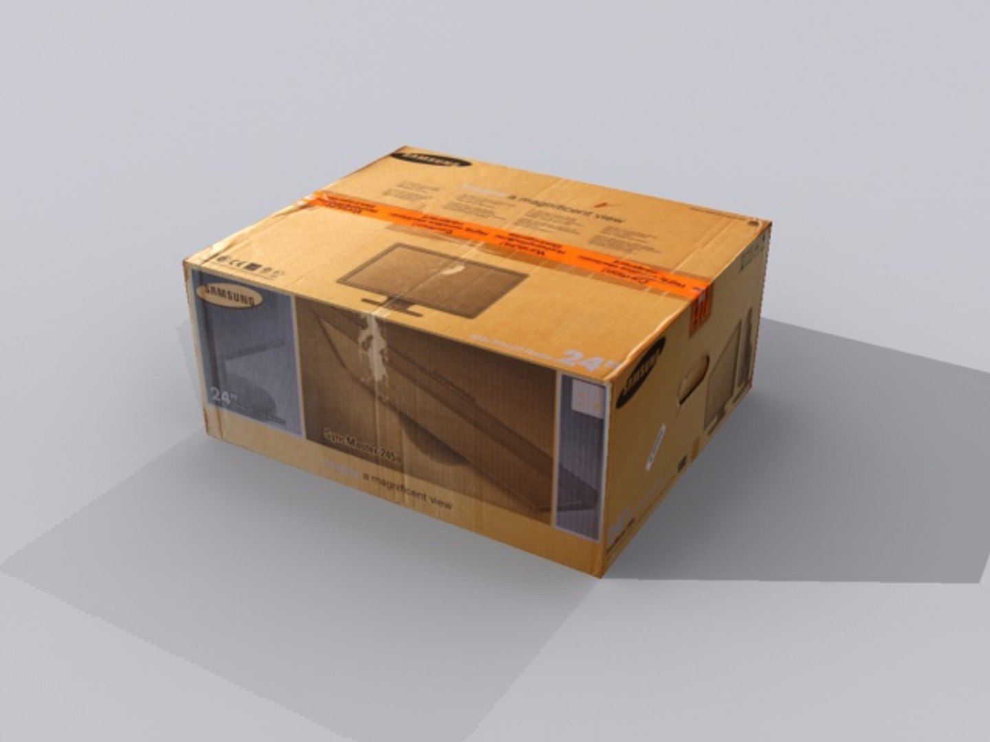 Ready Box 3d Model