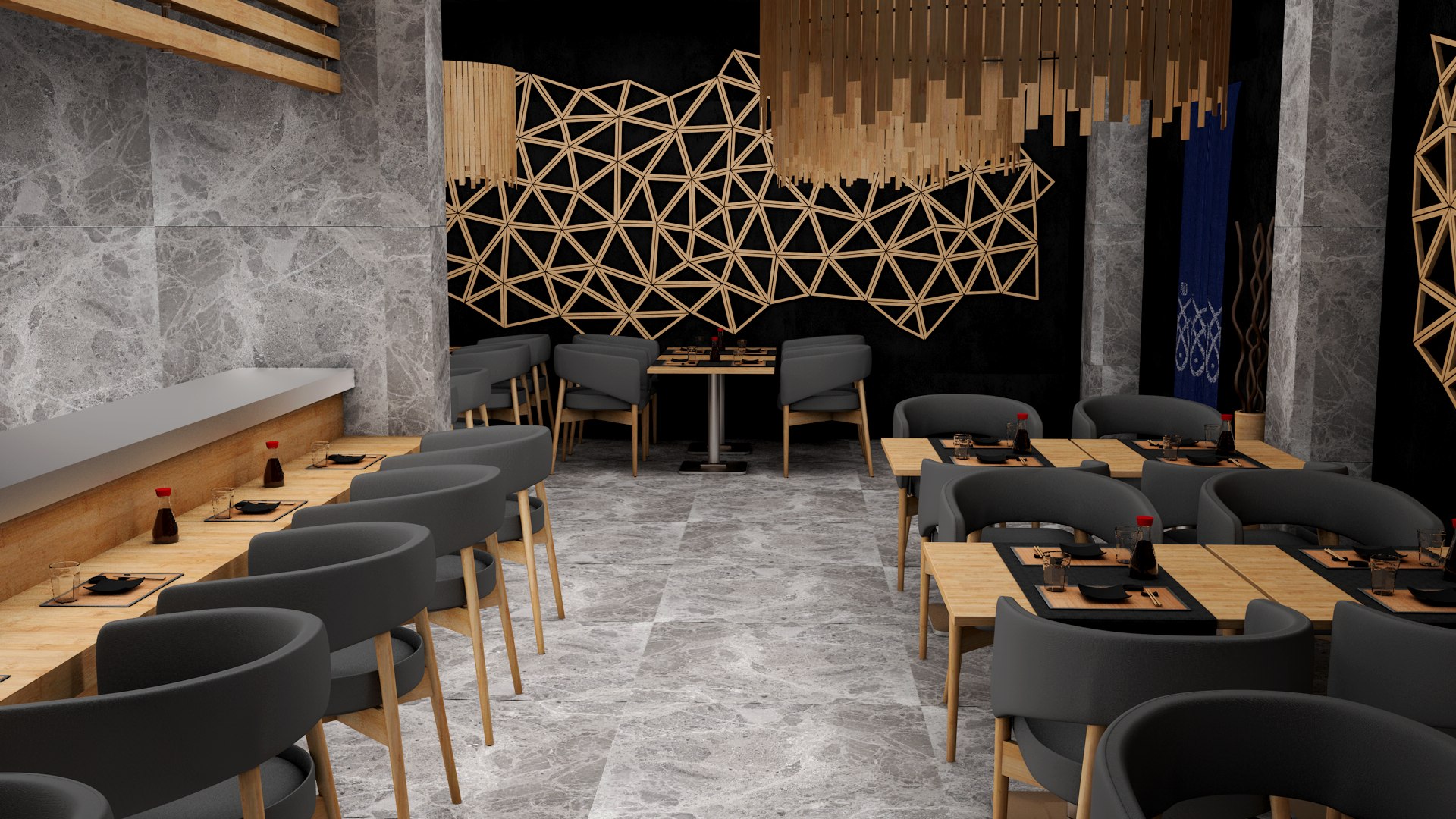 Restaurant Sushi 3D Model - TurboSquid 1490584