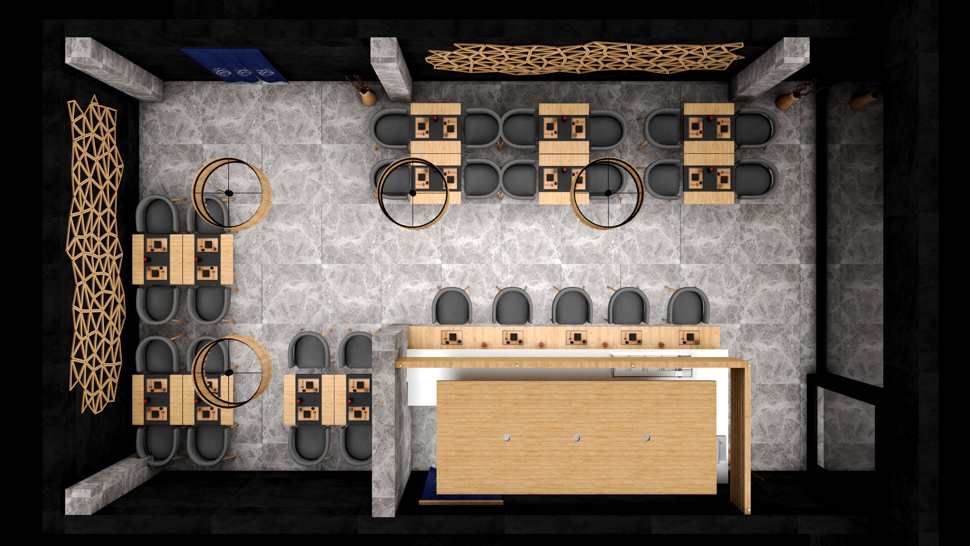 Restaurant Sushi 3D Model - TurboSquid 1490584