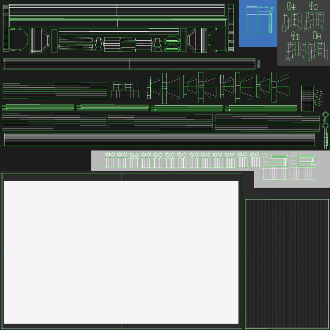 Stand projector screen 3D model - TurboSquid 1431740