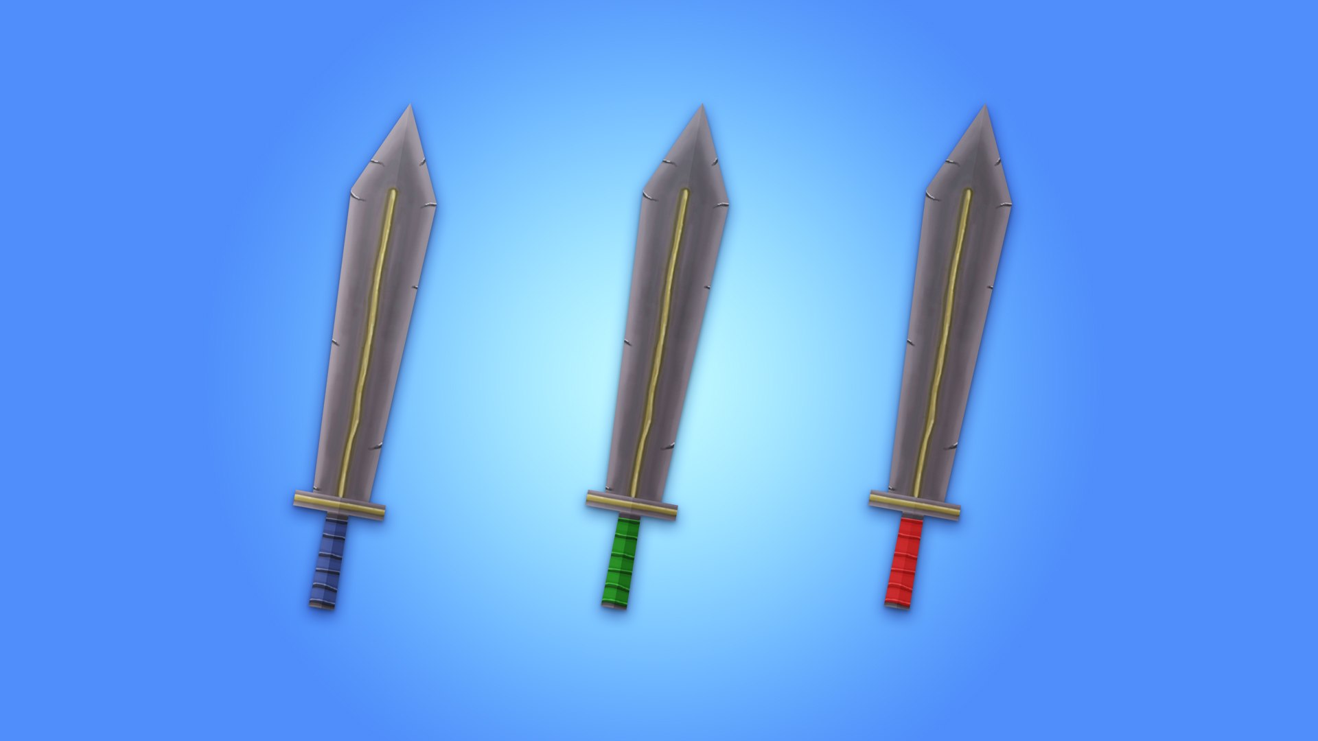 Lowpoly RPG Weapons Game Asset 3D Model - TurboSquid 1926045