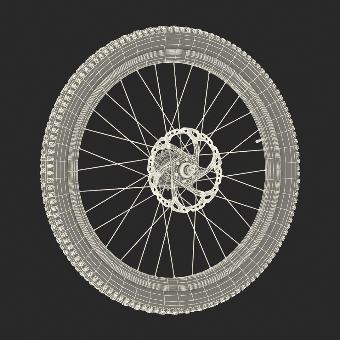 3d bicycle wheel