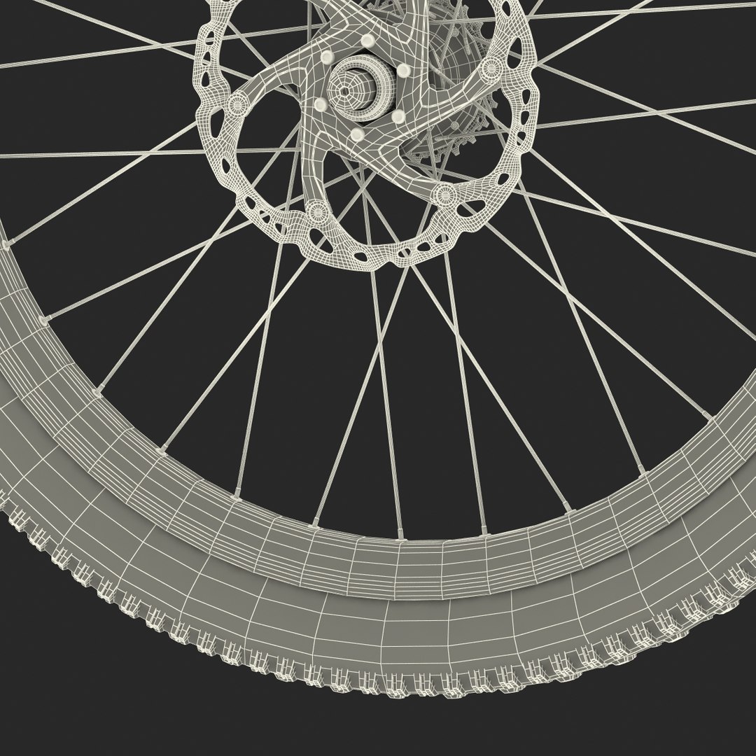 3d bicycle wheel