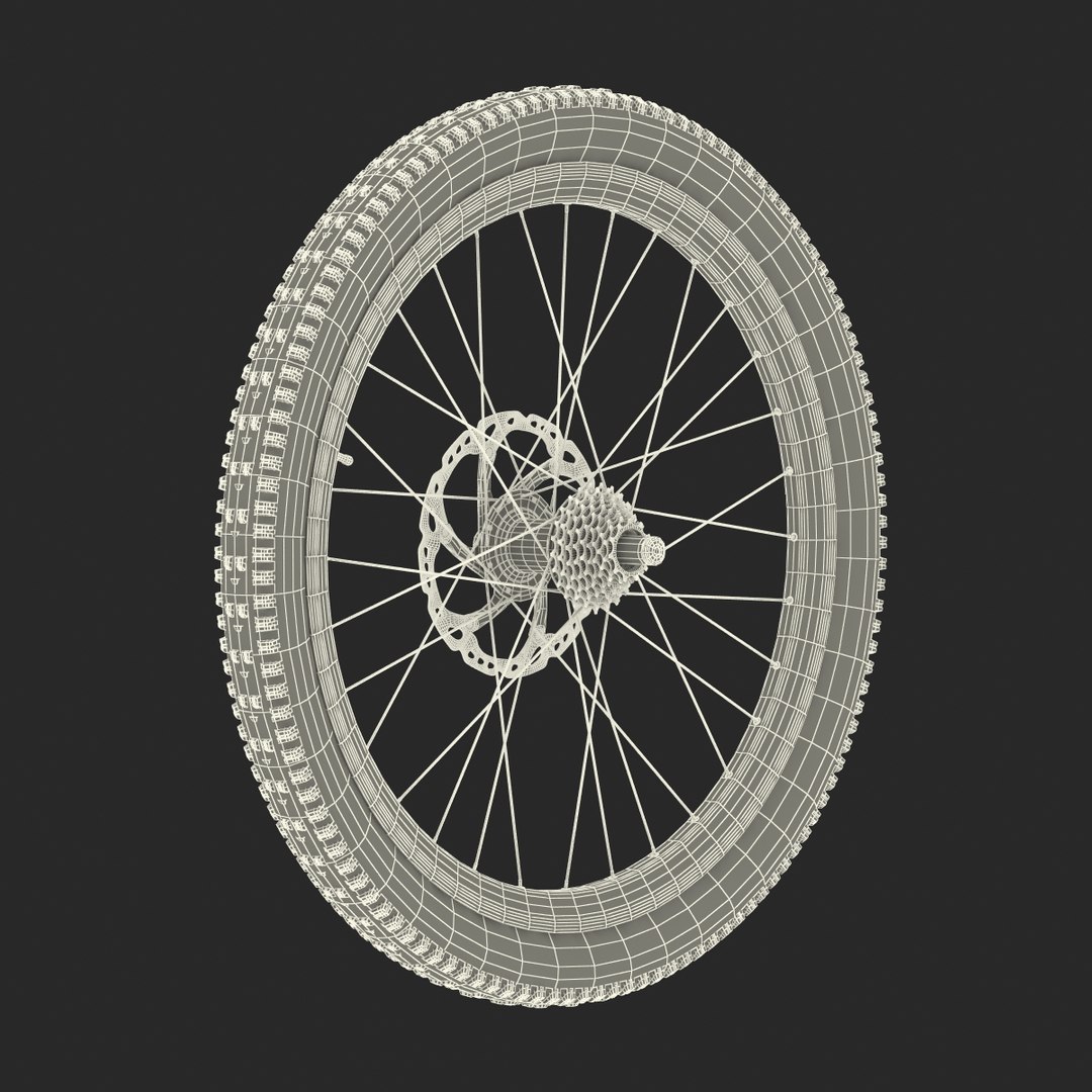 3d bicycle wheel