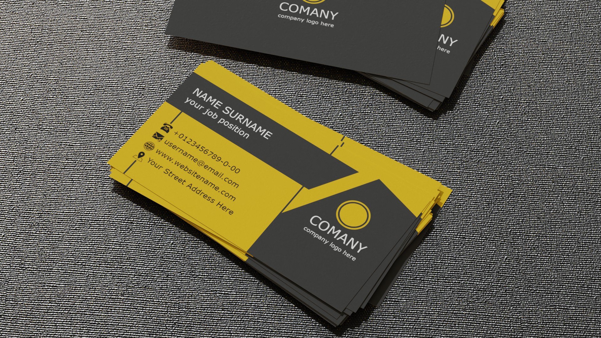Business Card Model - TurboSquid 1663520