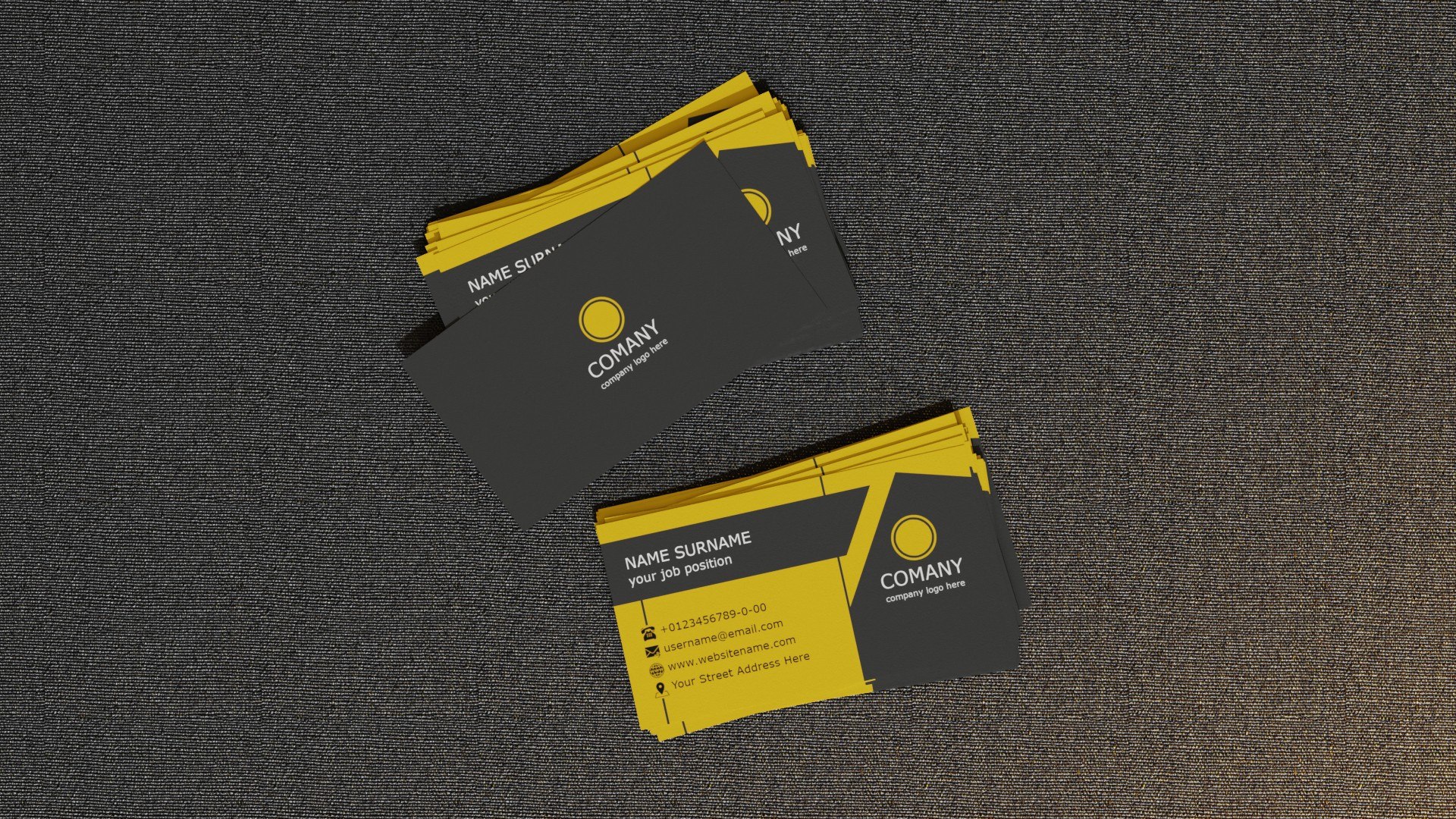 Business Card Model - TurboSquid 1663520