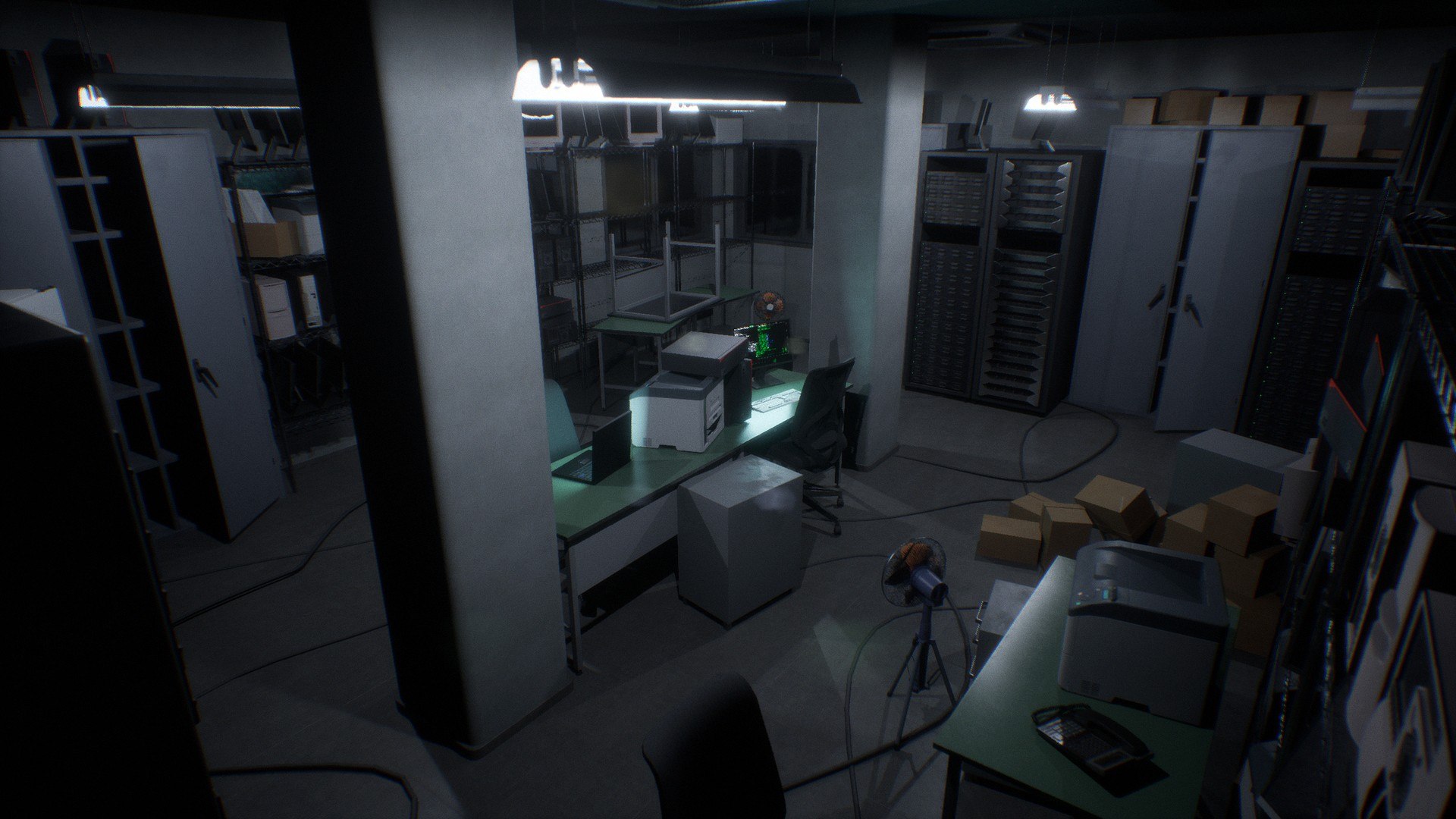 3D Hackers Office - TurboSquid 2165380