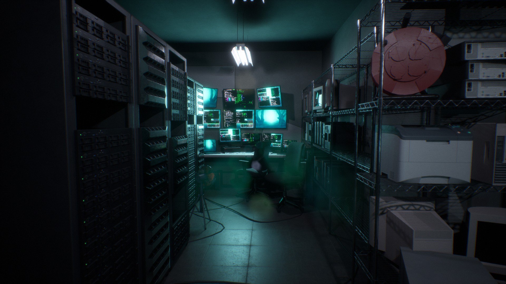 3D Hackers Office - TurboSquid 2165380