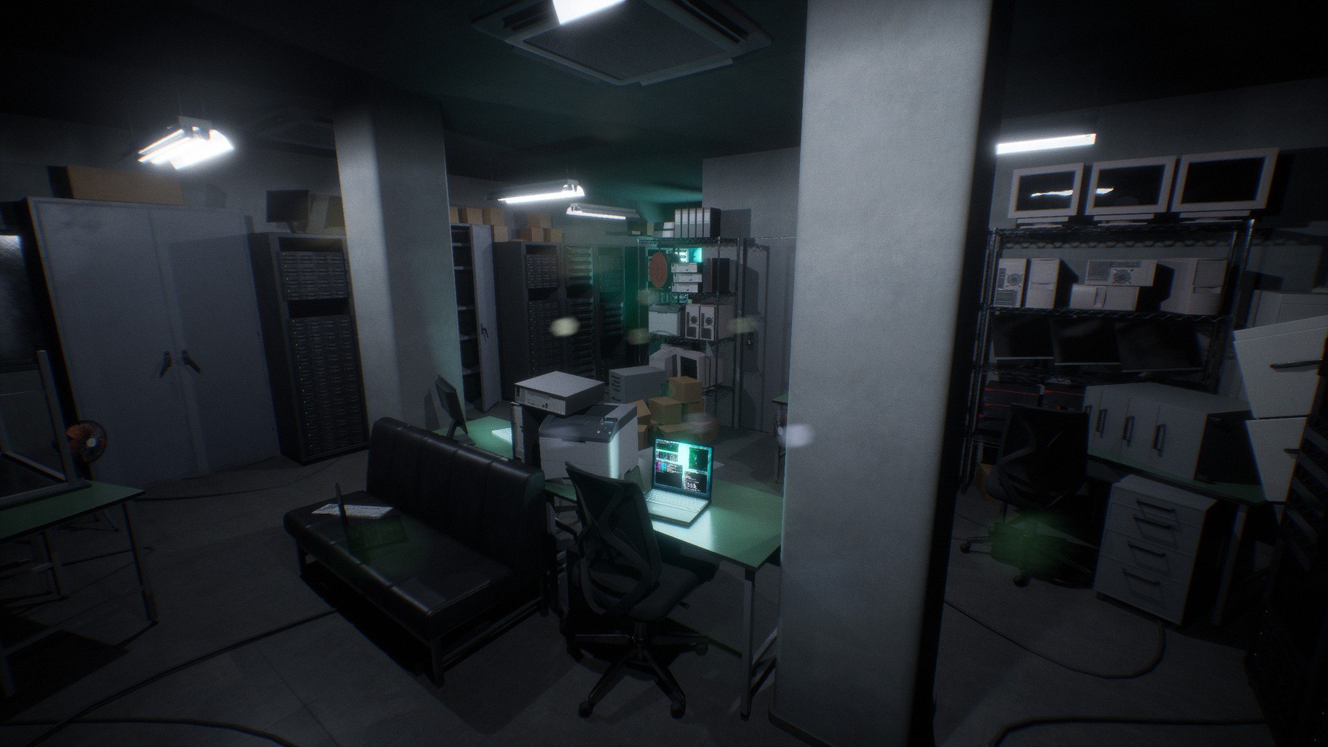 3D Hackers Office - TurboSquid 2165380