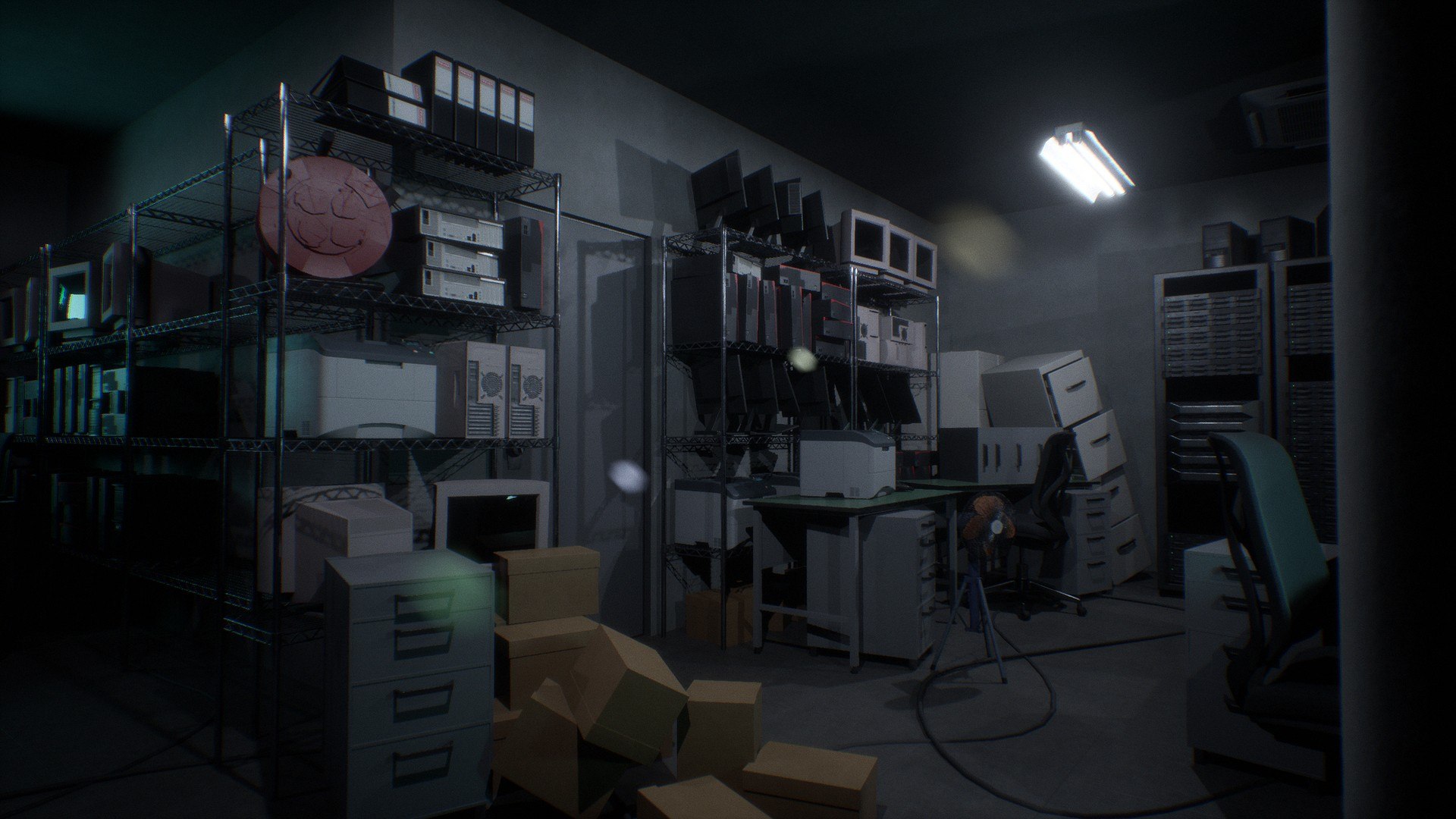 3D Hackers Office - TurboSquid 2165380