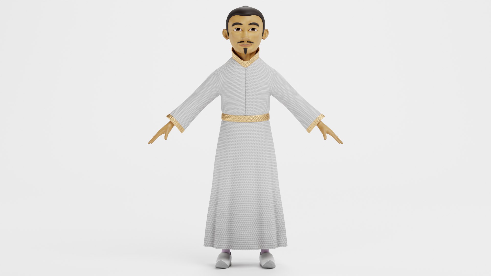 Cartoon Warrior Rigged 3D - TurboSquid 2335057
