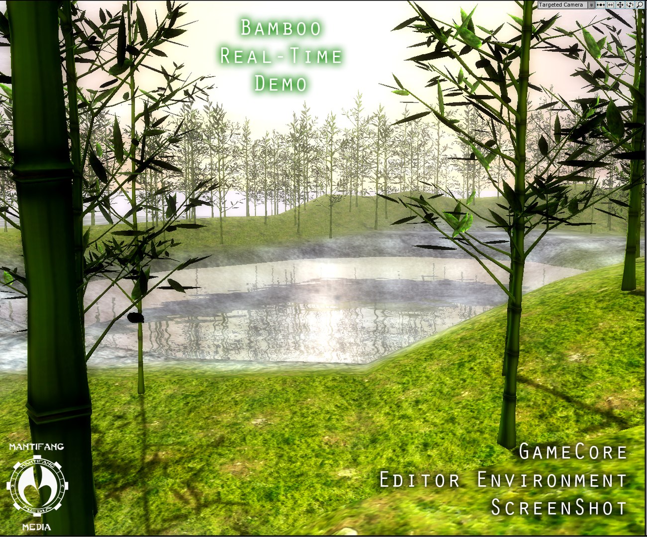 3d model bamboo tree pack