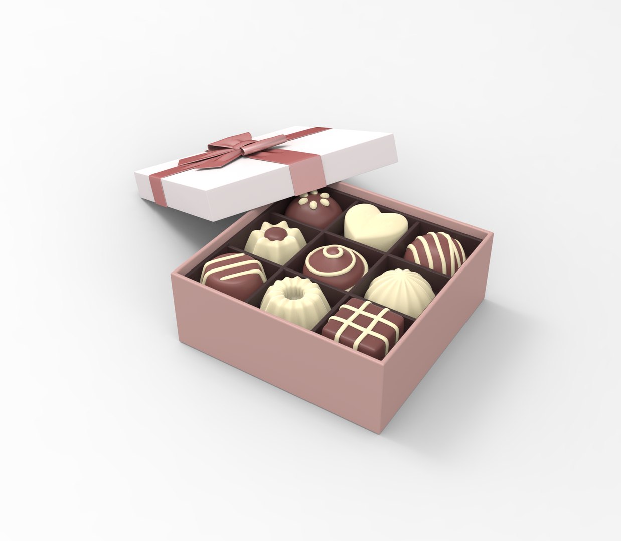 3D Model Candy Box - TurboSquid 2353250