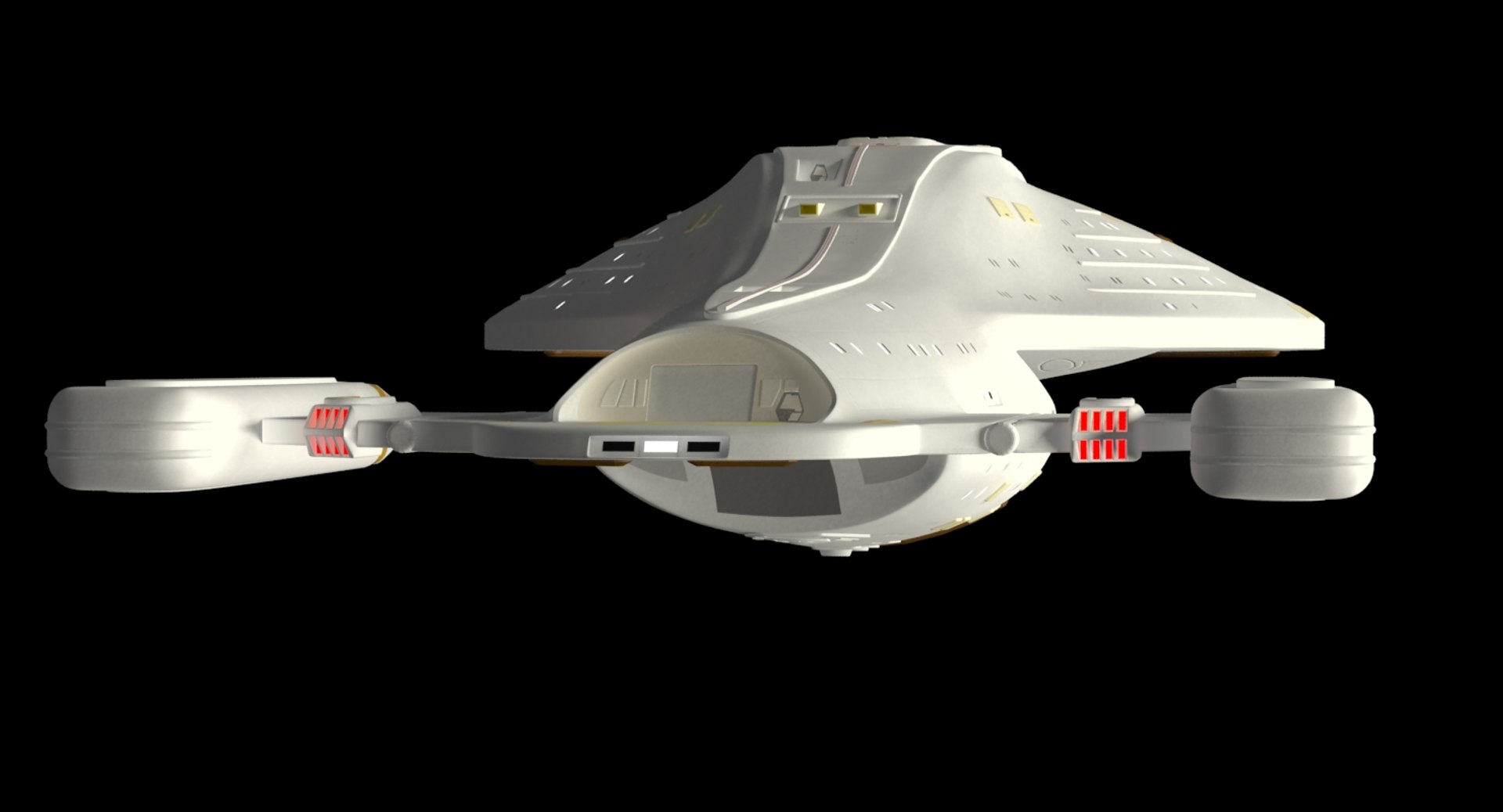 Uss Voyager 3d Max