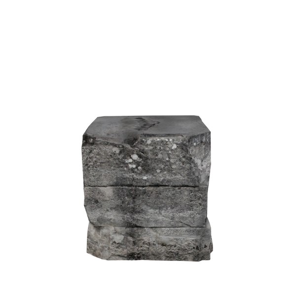 stone block 1 3d model