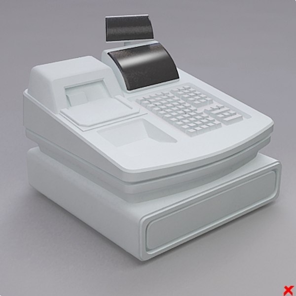 Cash Register 3D Models for Download | TurboSquid