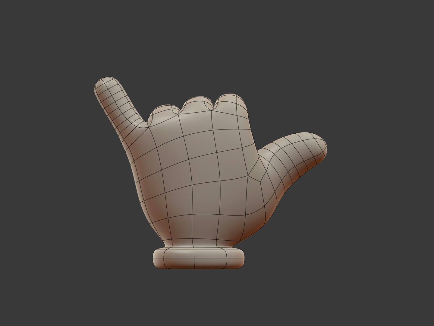 Cartoon Hand 3D Model - TurboSquid 1368094