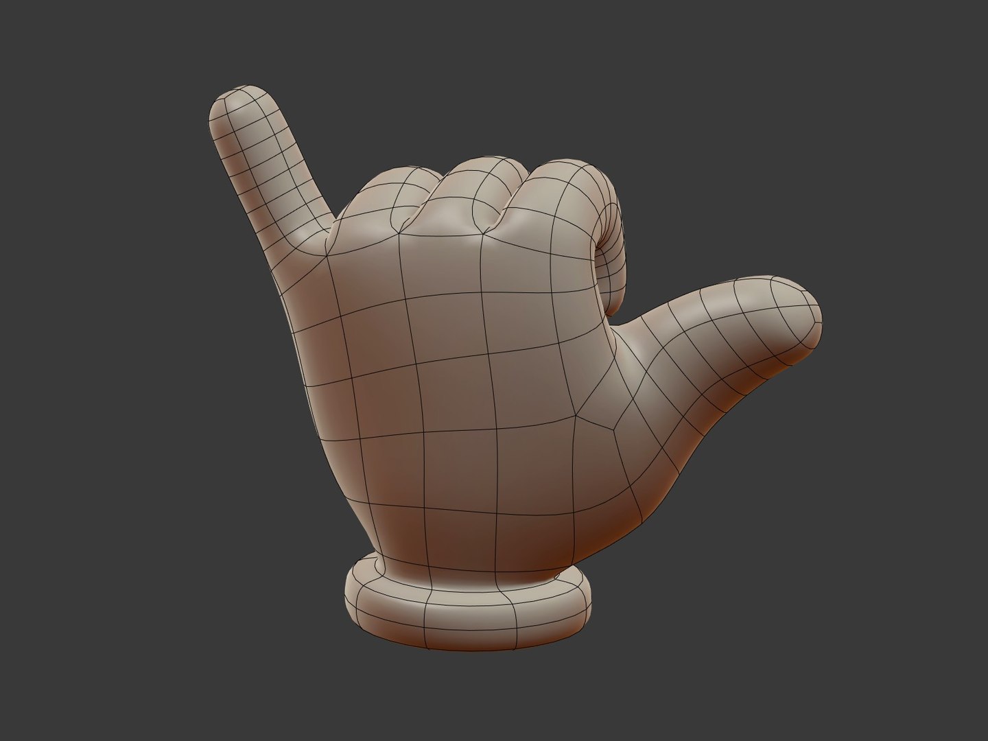 Cartoon Hand 3D Model - TurboSquid 1368094