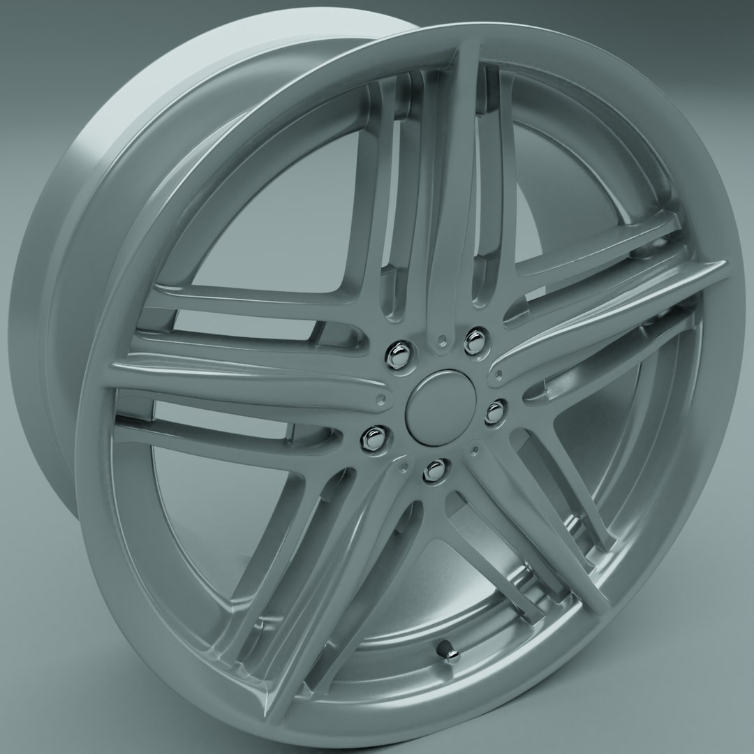 3D Car Rim Model - TurboSquid 1748950